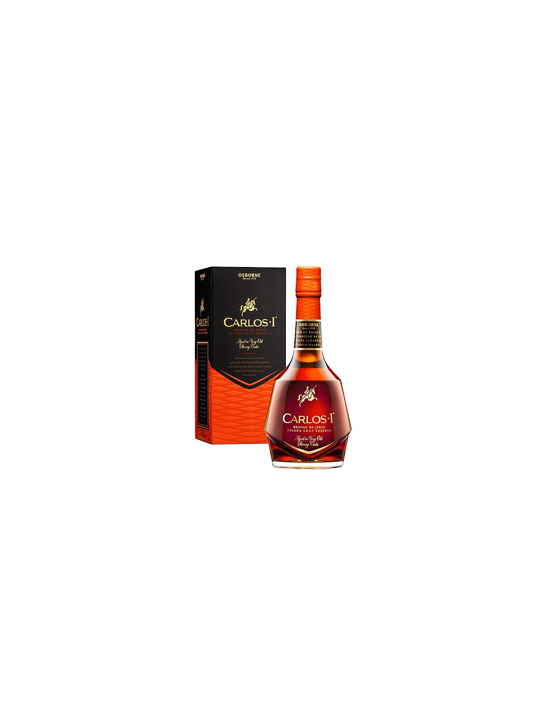 CARLOS I BRANDY DE JEREZ GRAN RESERVA 70 cl