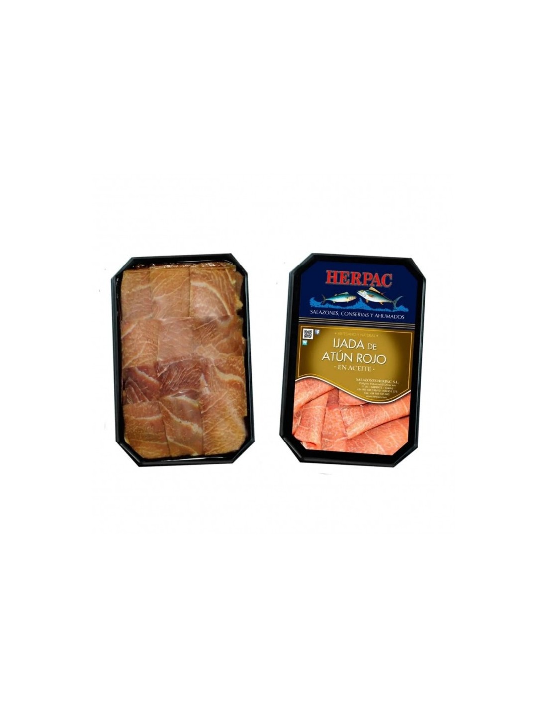 HERPAC IJADA DE ATÚN ROJO DE ALMADRABA EN ACEITE 250 gr